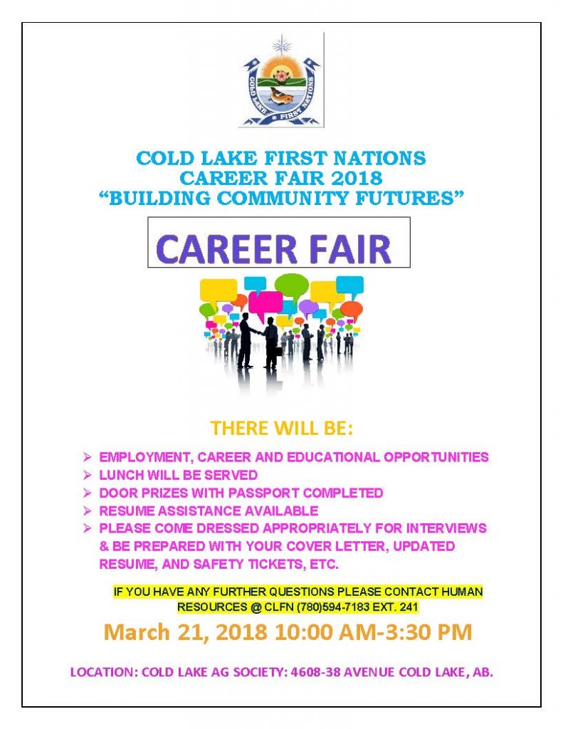 Poster - Cold Lake First Nations